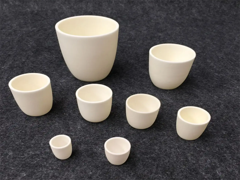 Supply High Alumina Refractory Corundum Ceramic Crucible Wholesale ...