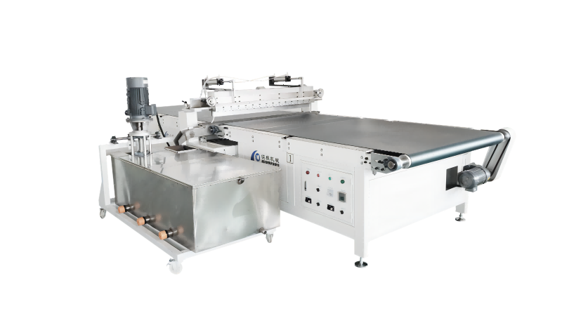 Supply High Gloss Surface Lacquer Curtain Coating Type Machine ...