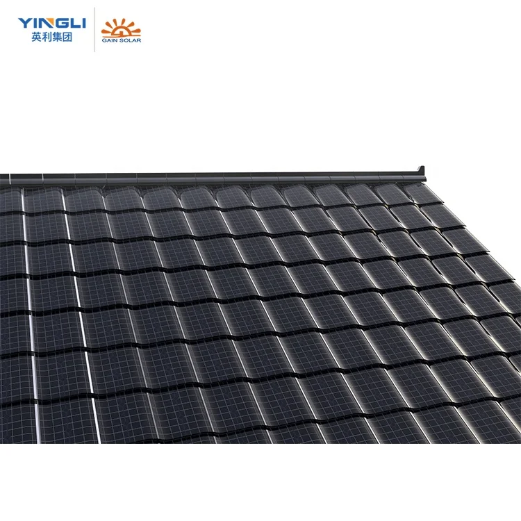 Supply Curved Solar Tile with Classical Aesthetics Wholesale Factory ...