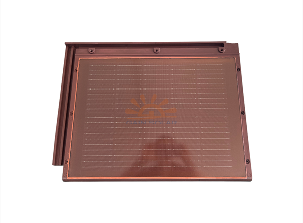 Supply Flat roof tiles That generate electricity red small-sized 31w ...