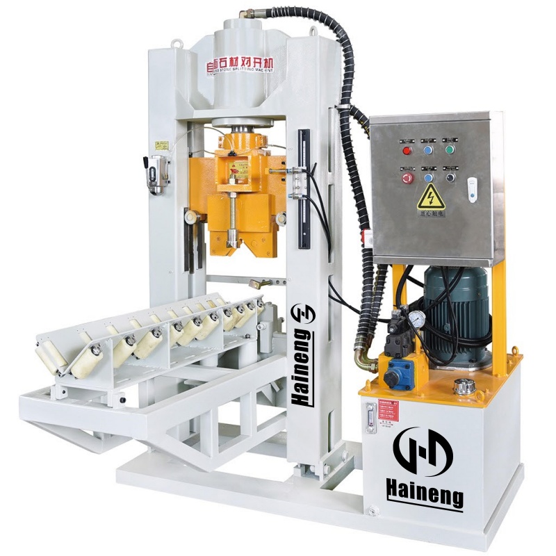 Supply Hydraulic Natural Stone Splitting Machine For Cubic Paving Stone ...