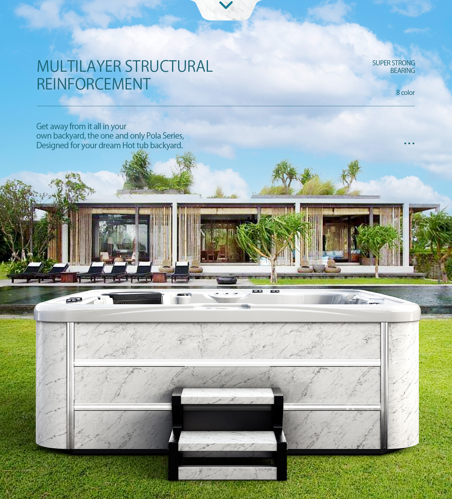 Supply Low Energy Consumption 5-person Jacuzzi Spa Wholesale Factory ...