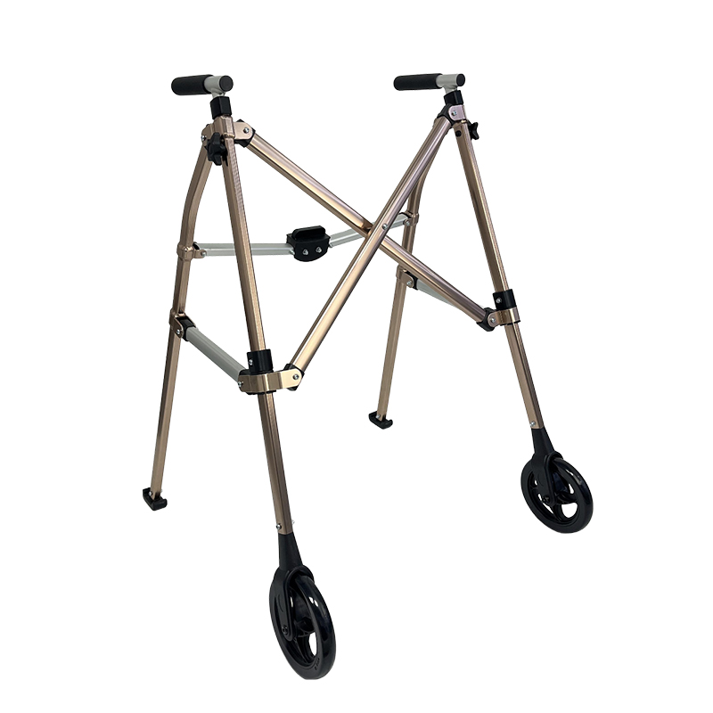 Supply Lightweight Space Saving Wheeled Walker Walking Frame Rollator ...