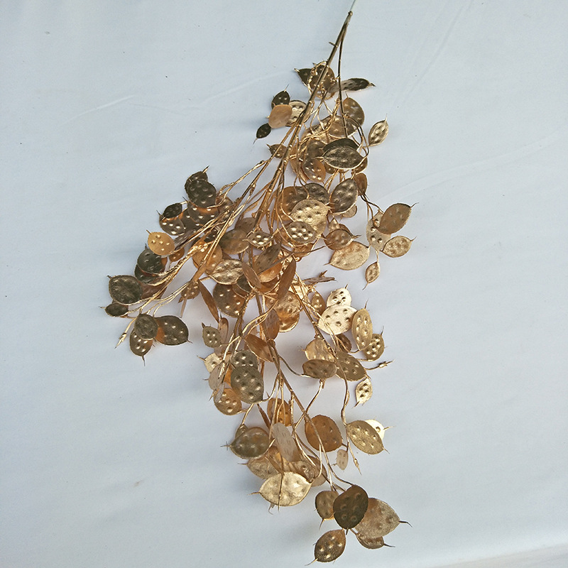 Supply Artificial Plastic Golden Plant Bouquet Wholesale Factory ...