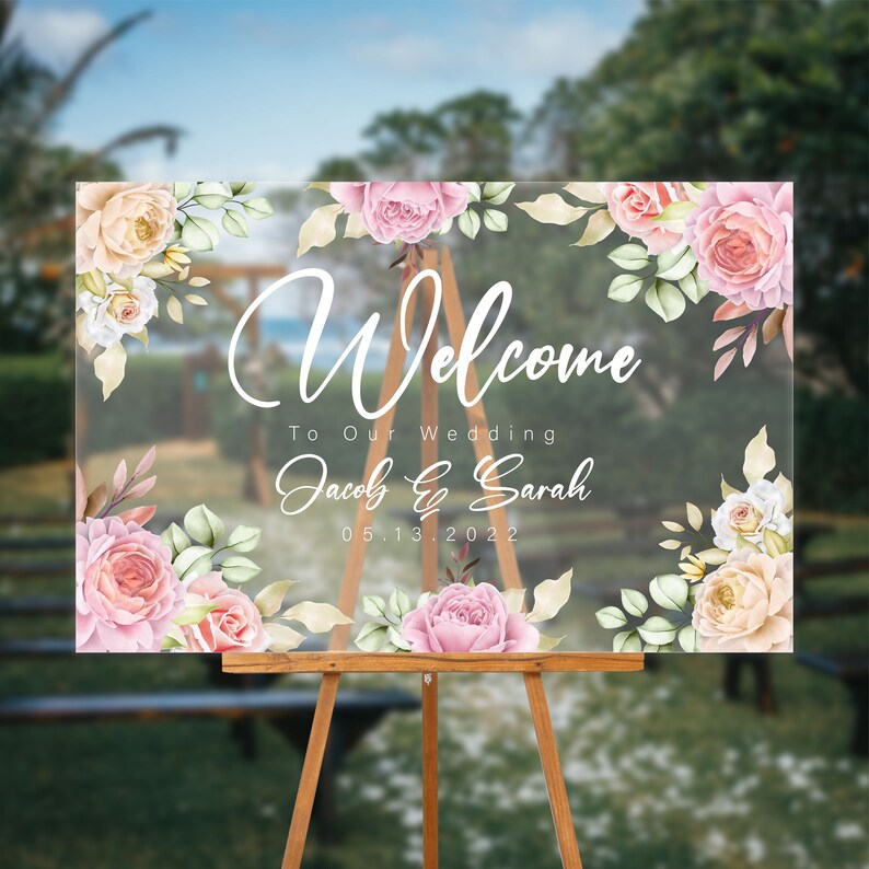 Supply Acrylic Transparent Welcome Sign Wholesale Factory - Wujing ...