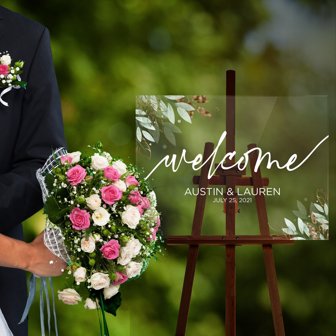 Supply Acrylic Transparent Welcome Sign Wholesale Factory - Wujing ...