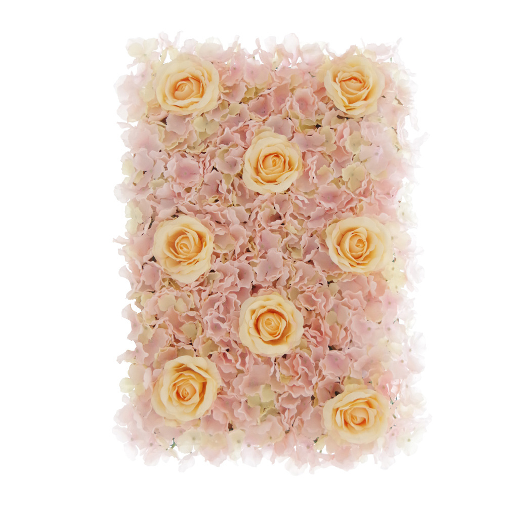 Supply Wedding Backdrop Silk Plastic Flower Wall Wholesale Factory ...