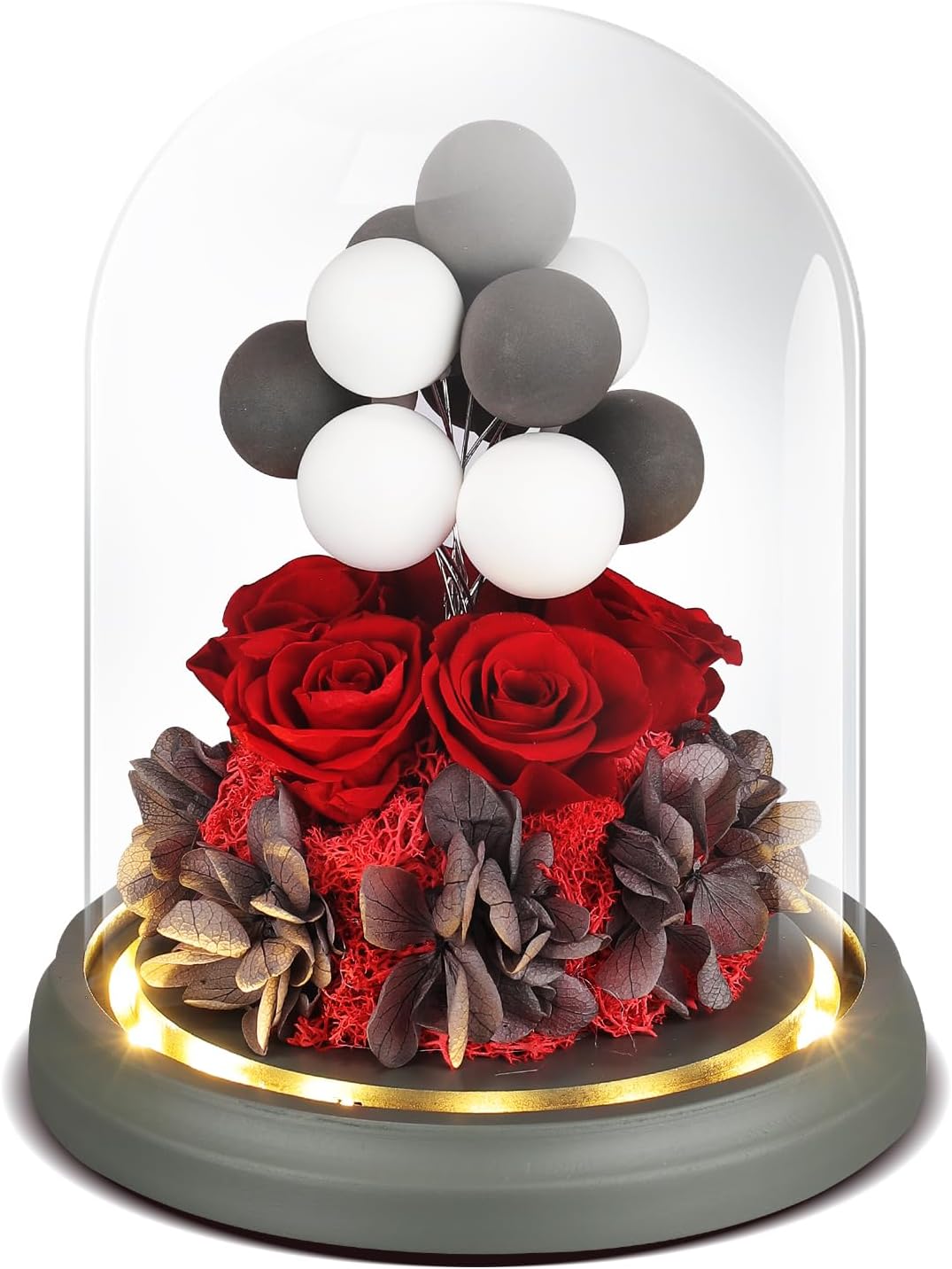 Supply Luxury Preserved Eternal Rose in Glass Dome Wholesale Factory - Wujing (Xiamen) Smart ...