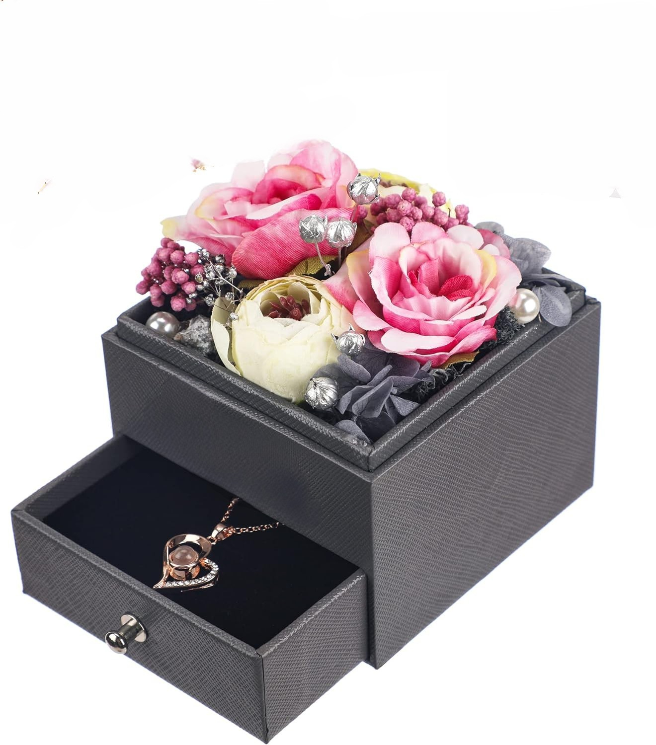 Supply Preserved Mixed Flower Jewelry Box Wholesale Factory - Wujing ...