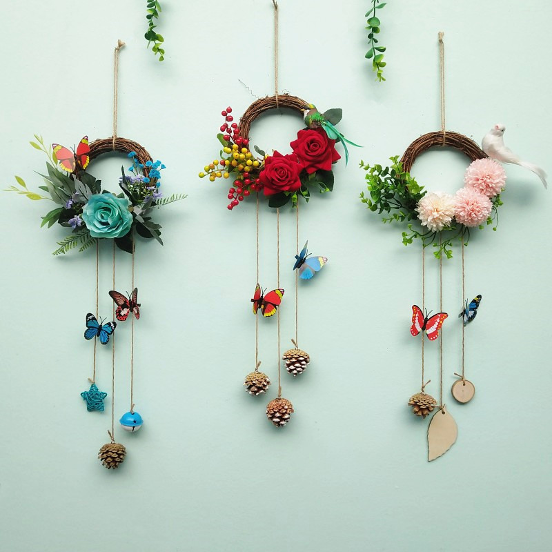 Supply Artificial Rattan Garland Decorative Wall Hanging Wholesale ...