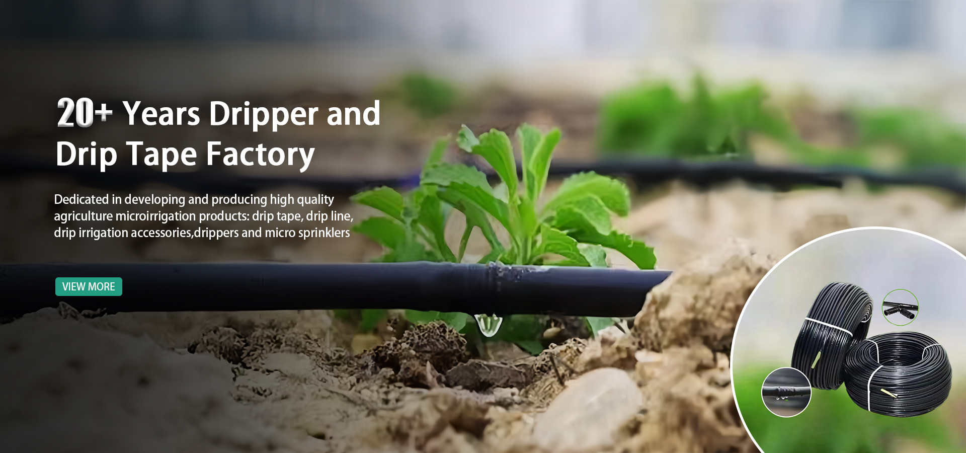 Drip Irrigation System, Main Pipe For Water-Saving Irrigation, Micro ...