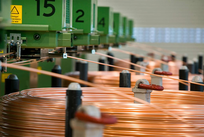 Supply 800T Oxygen Free Copper Rod Upcasting Using Copper Cathode Plate ...