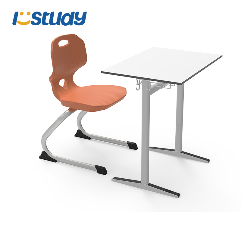 Supply Classroom Desks with Storage and Plastic Student Chairs ...