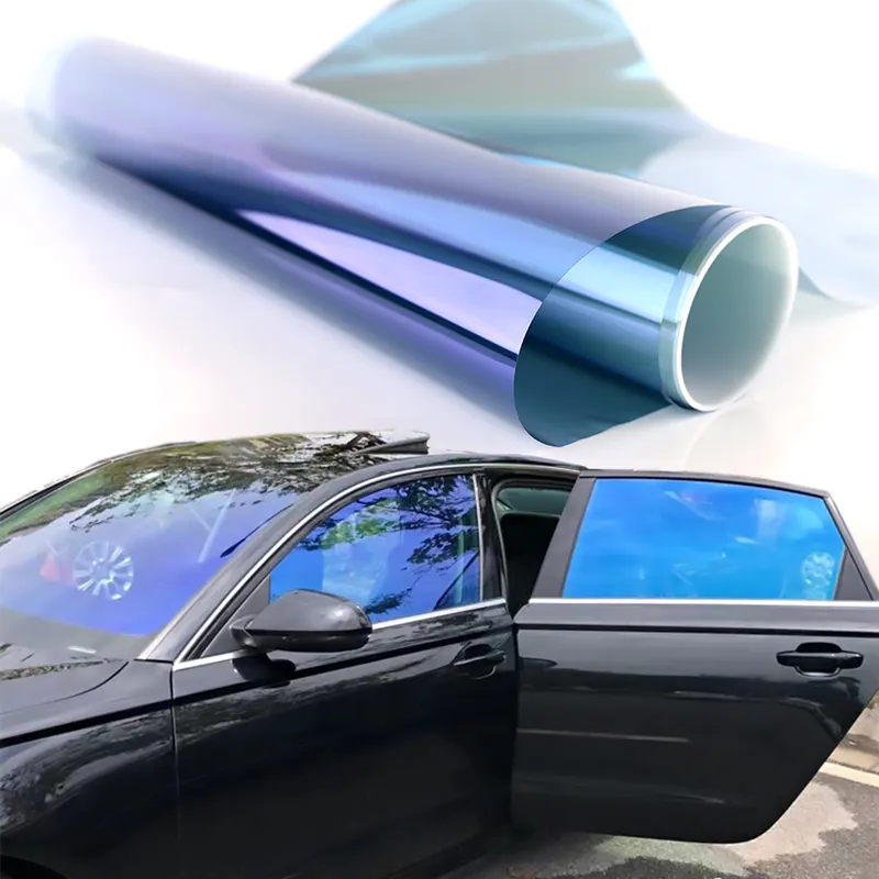 Supply Ocean Blue Chameleon Blue Lover Purple Chameleon Window Tint ...