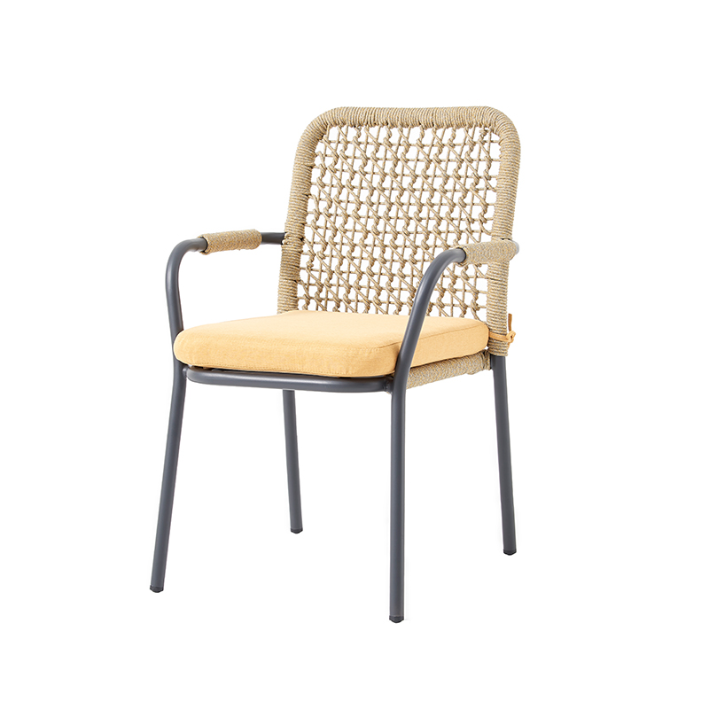 Supply Outdoor garden rope stacking chair Wholesale Factory - Chenson ...