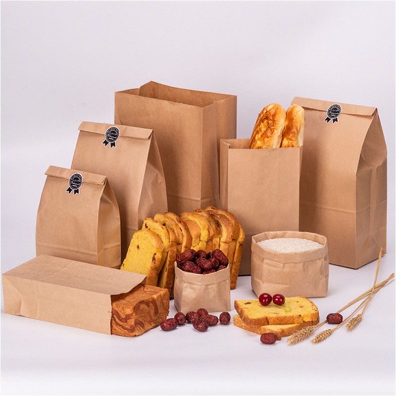 Supply Take Away Custom Print Lunch Fast Food Paper Bag Wholesale ...