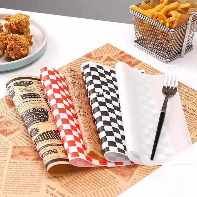 Supply Greaseproof Deli Food Sandwich Burger Wrap Paper Wholesale ...