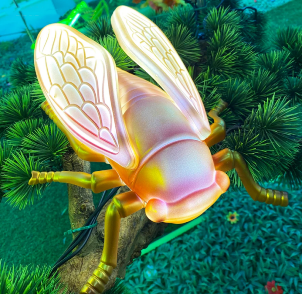 Supply Outdoor insects cicada Led garden lighting decoration Wholesale ...