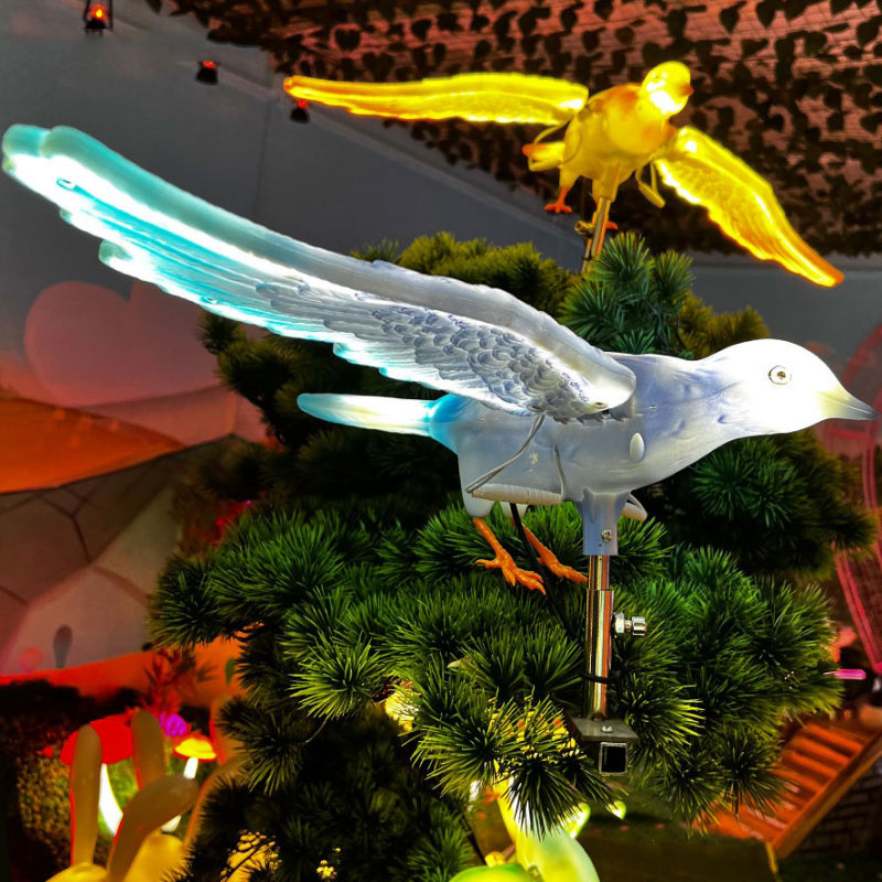 Supply Dynamic decorative bird crafts statues lights Wholesale Factory ...