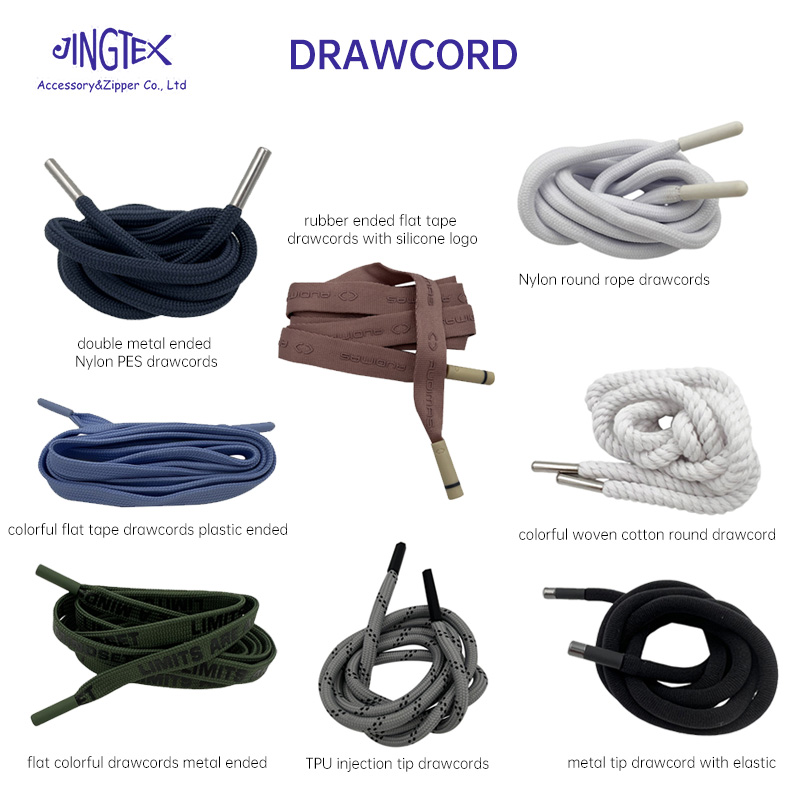 Supply Drawcord With Silicon Tip For T Shirt Manufacture Factory ...