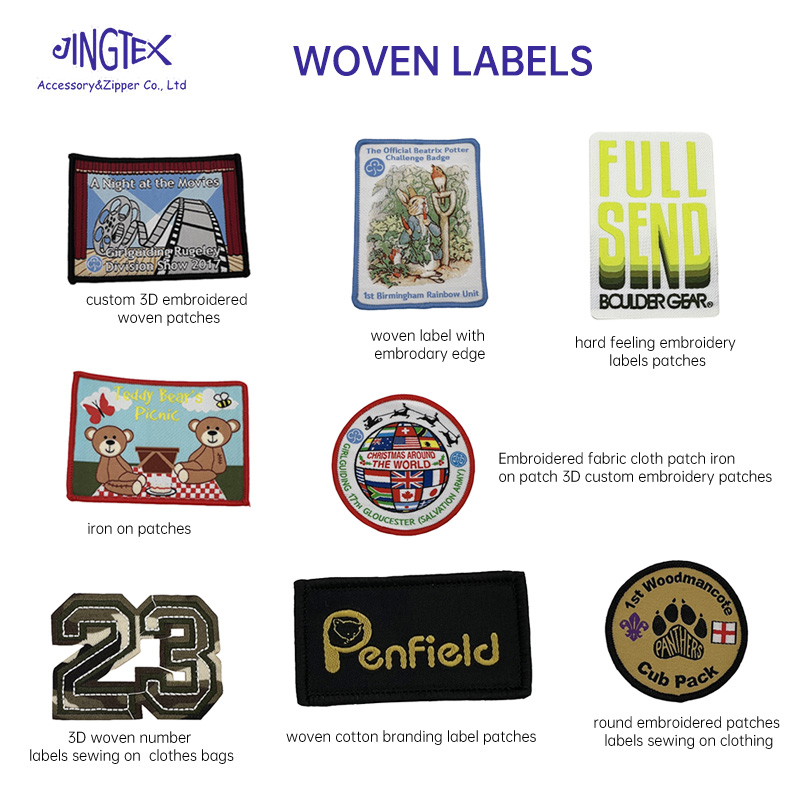 Supply Garment Woven Label Manufacture Factory - JINGTEX ACCESSORY CO., LTD