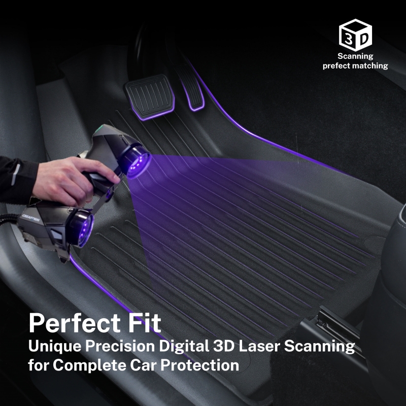 Supply All Weather 3d Tpe Car Mats For Toyota Hilux 2023 Wholesale