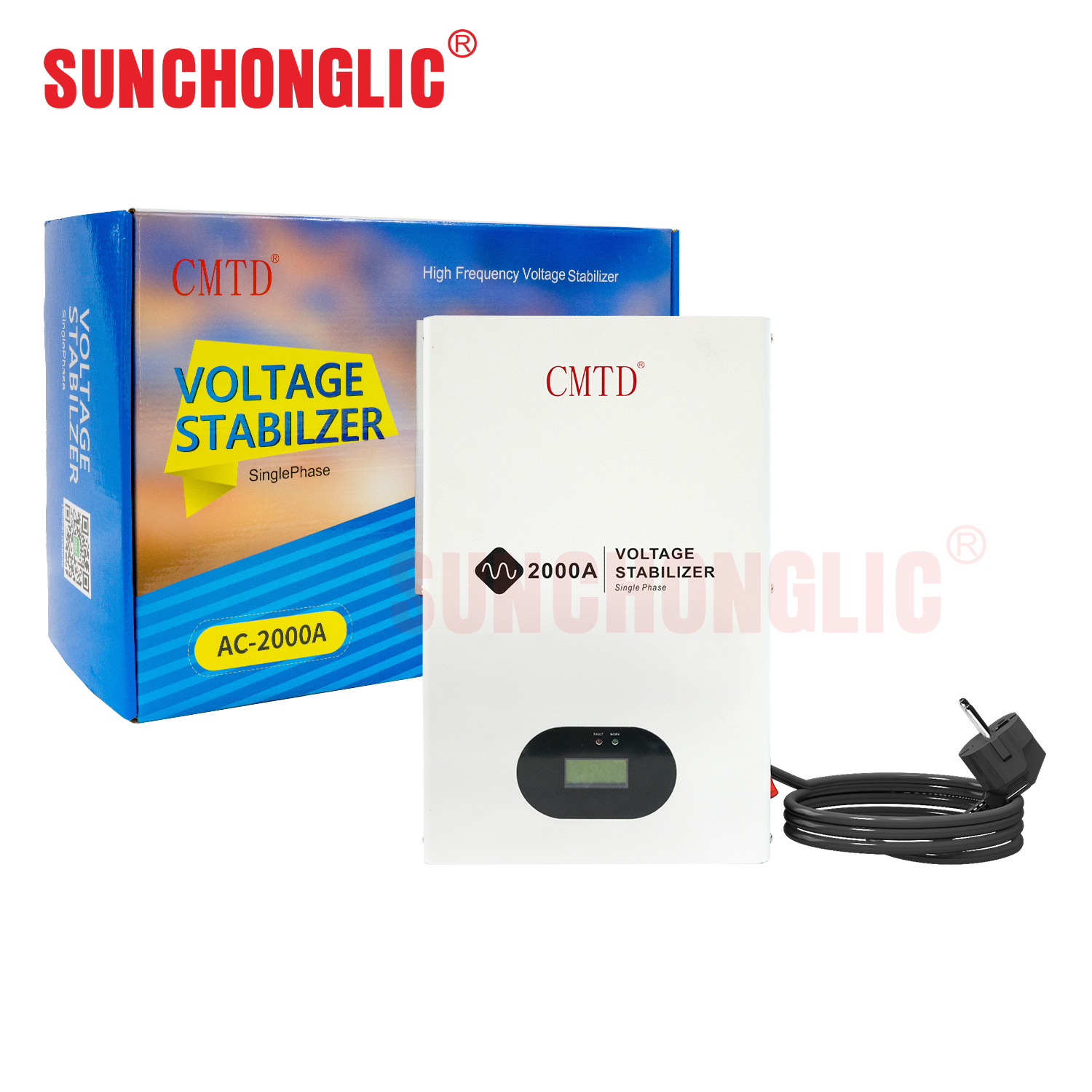 Supply 2000w 220v AC single phase voltage stabilizer Wholesale Factory ...