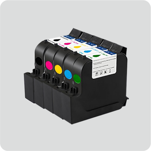Supply One Inch 25.4mm Solvent Based Ink Cartridge For Handheld Inkjet ...