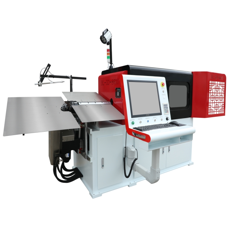 Supply 8-axis rotary wire forming machine 2-6mm 3D steel wire bending ...