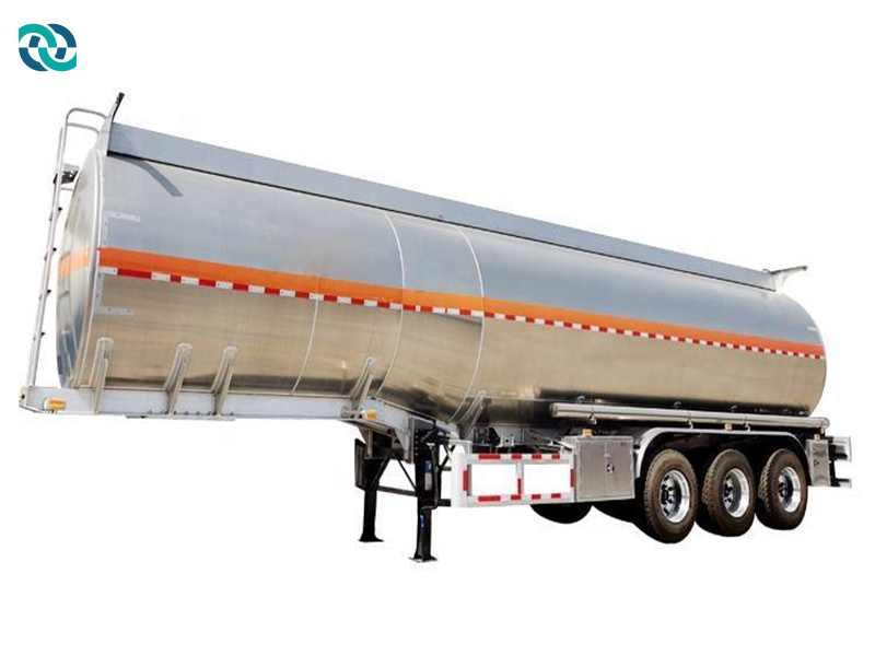 Supply 3 Axle Aluminum Tank 42000L Tank Truck Trailer Wholesale Factory ...