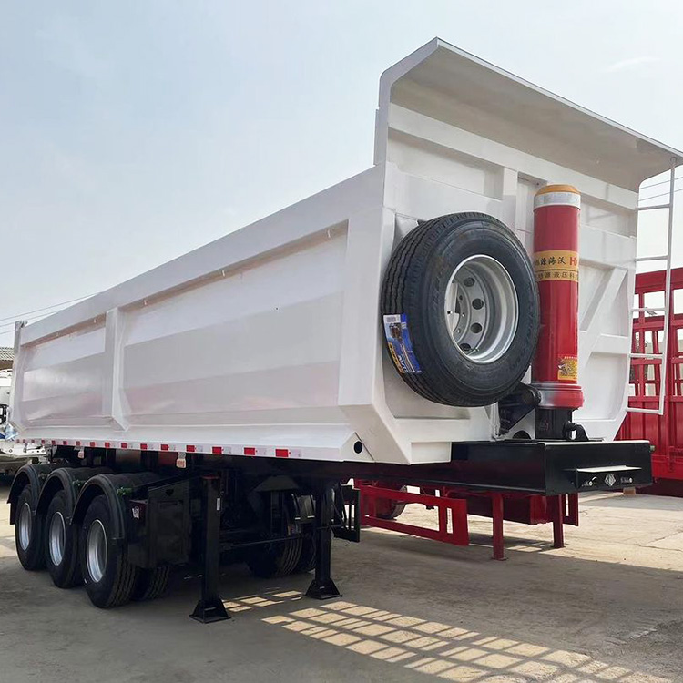 Supply 3 Axle U Shape 30 Cubic Meter Dump Trailers Wholesale Factory ...