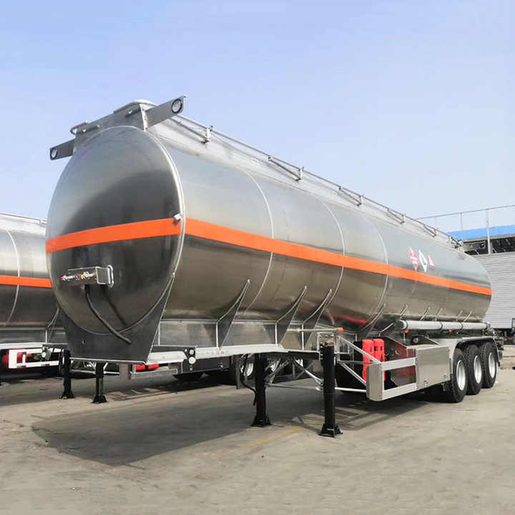 Supply 45000 Liter Aluminum Alloy 5 Compartment Fuel Tank Trailer ...