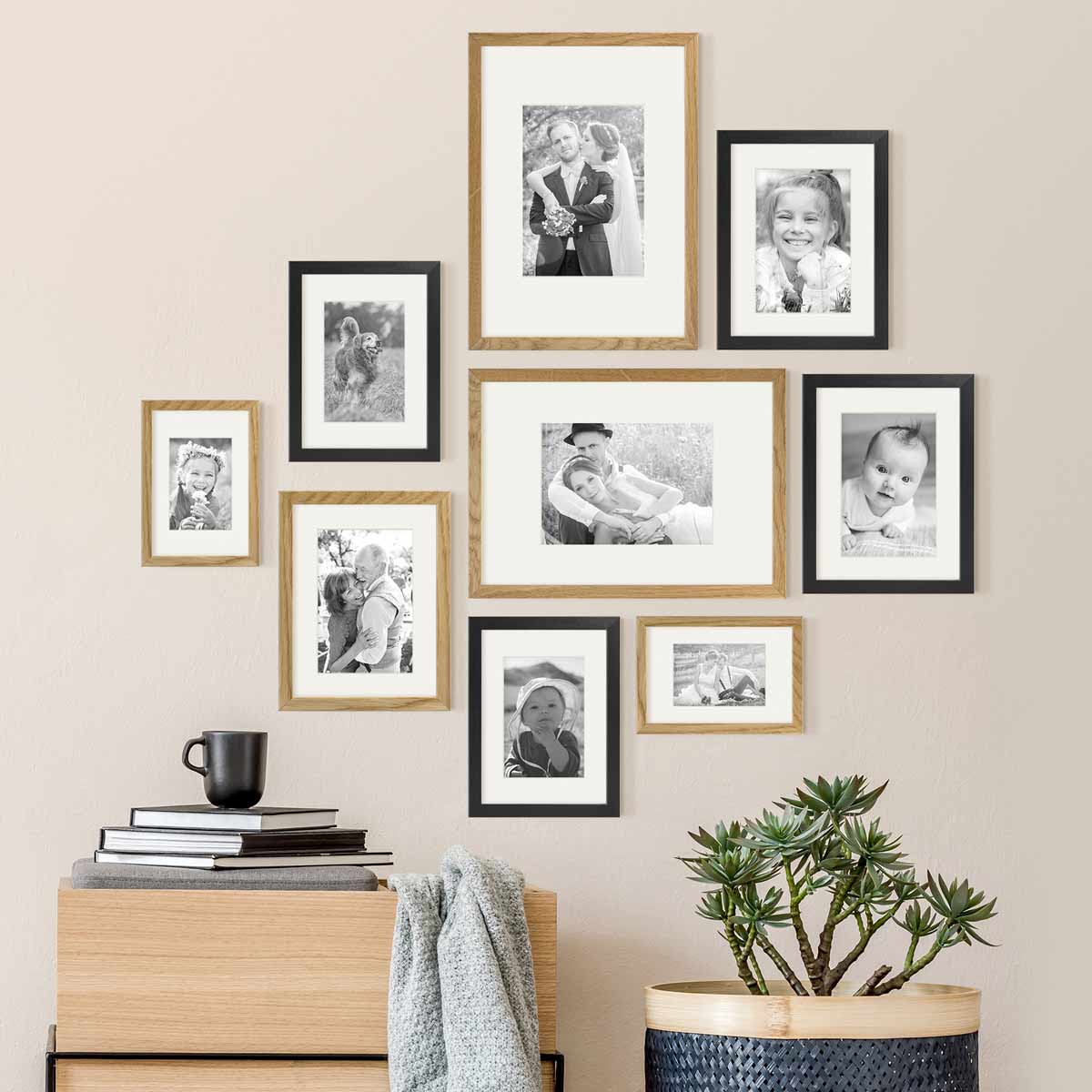 Supply 8.5x11inch Movable Photo Frames with Magnetic Sticker for Your ...