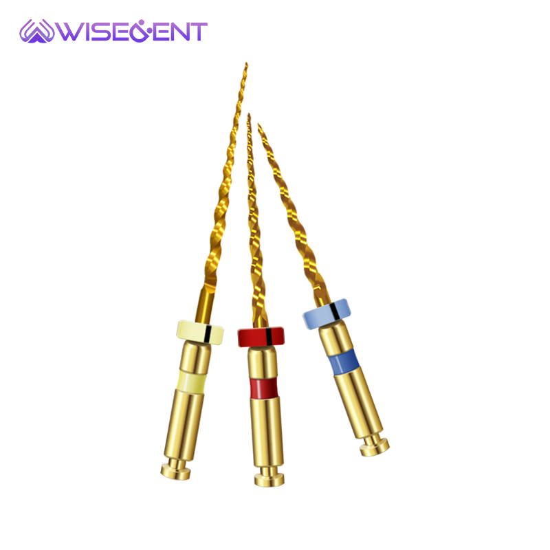 Supply Dental Retreatment files NITI Rotary files Gold/Blue Activation ...