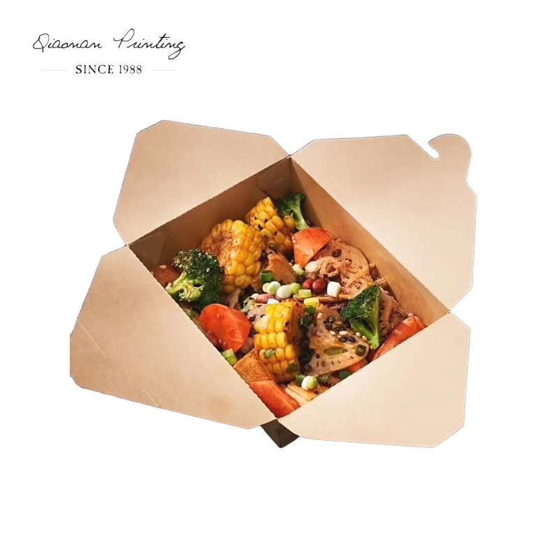 Supply Disposable Kraft Paper Lunch Boxes Wholesale Factory - Fujian ...