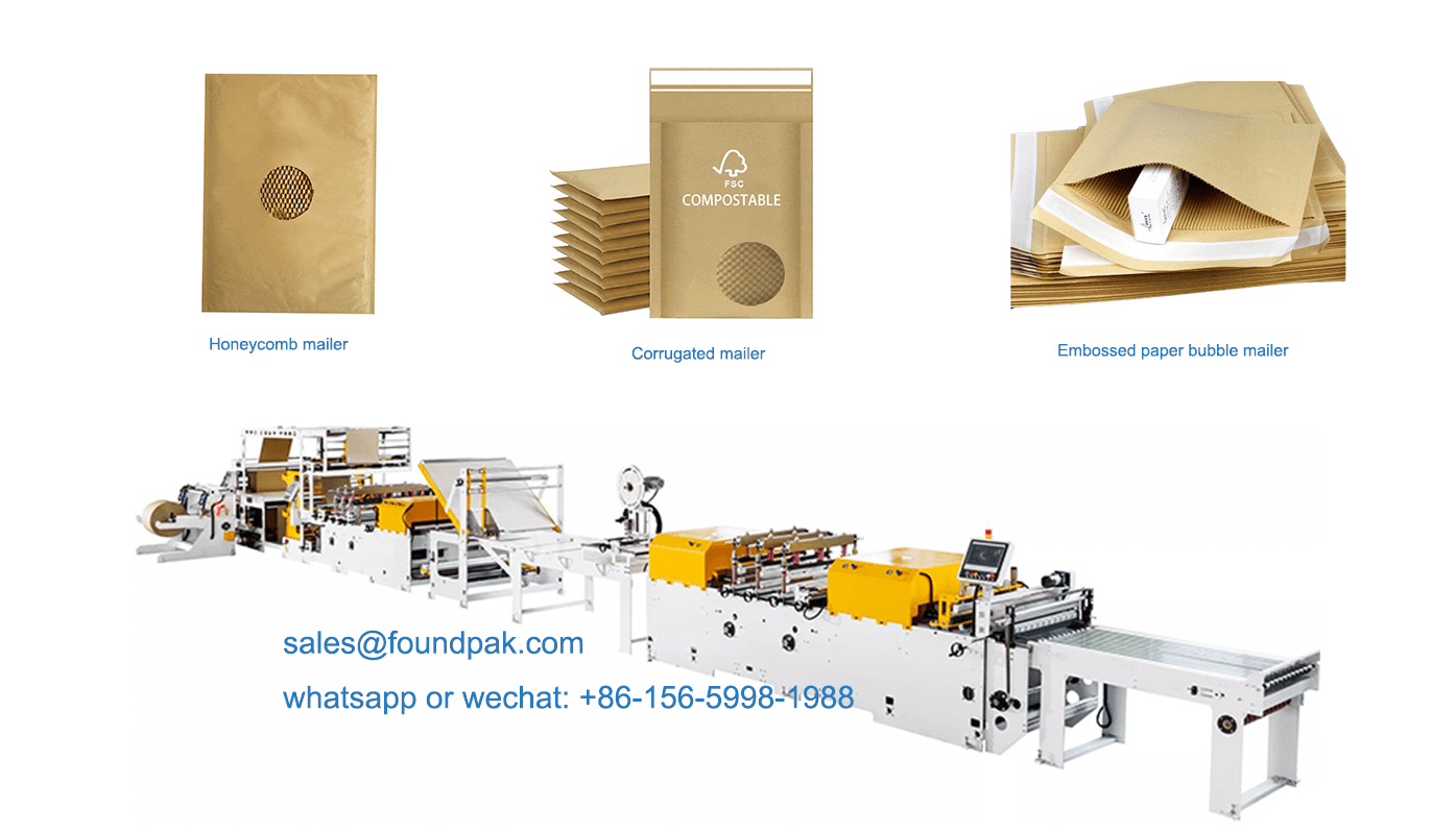 Supply Paper Padded Mailer Bag Making Machine Wholesale Factory ...