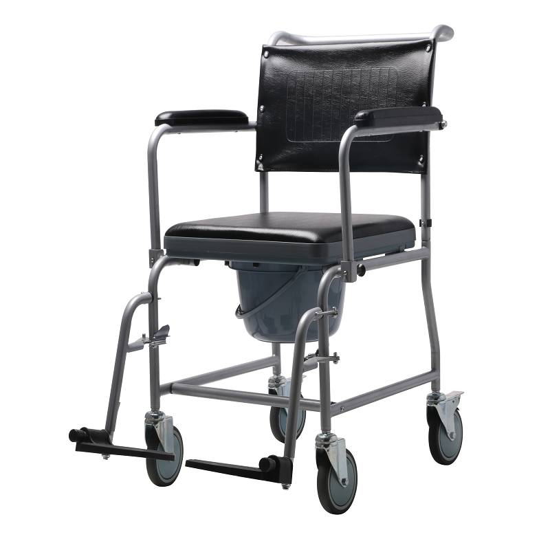 Supply Economic Steel Hospital Commode Wheelchair Wholesale Factory ...