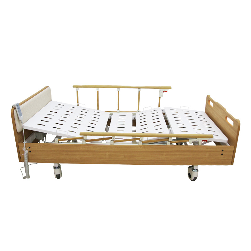 Supply Home Nursing Electric Bed Two Functions Medical Care Bed ...