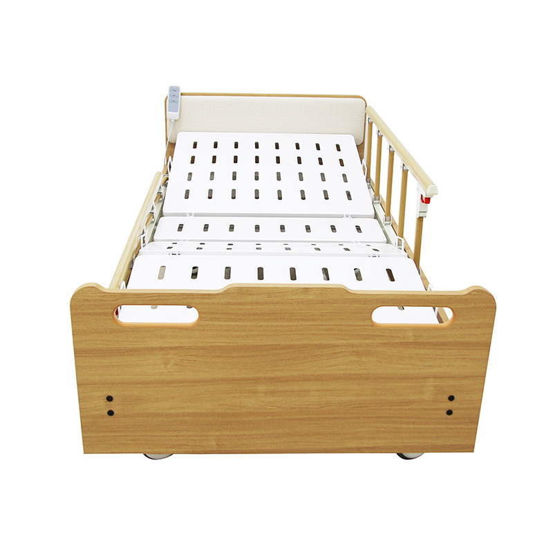 Supply Home Nursing Electric Bed Two Functions Medical Care Bed ...
