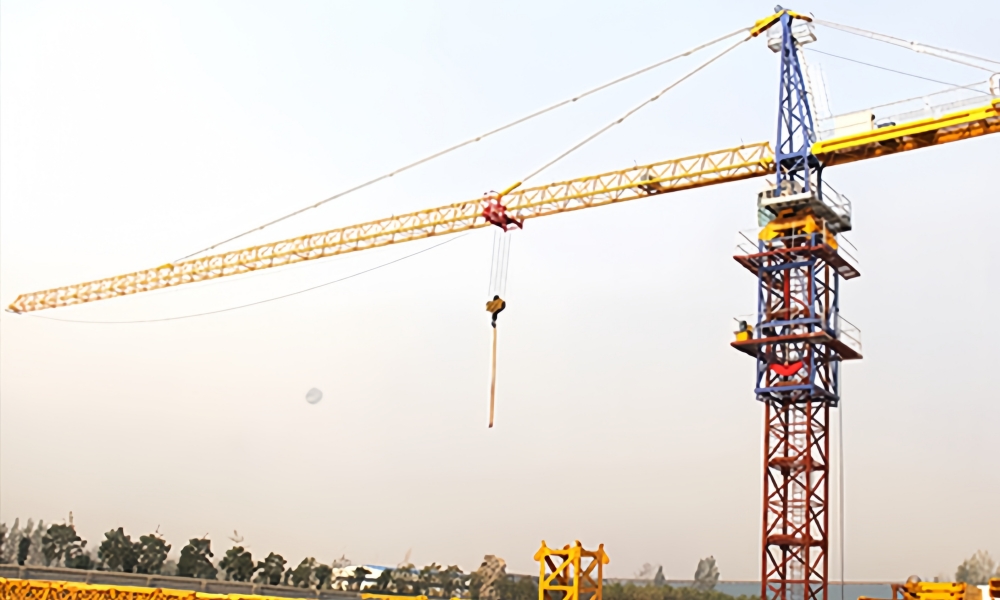 Công trường Jack Up Topcit Lifting Quipment Tower Crane,giá thấp Công ...