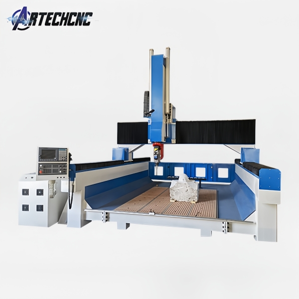 Supply ART1325G 5 Axis Wood Foam Carving Moving Table Cnc Router Wholesale Factory - Jinan ...