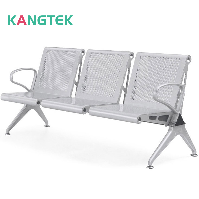 Supply Reception waiting three person stool hospital medical beam seat ...
