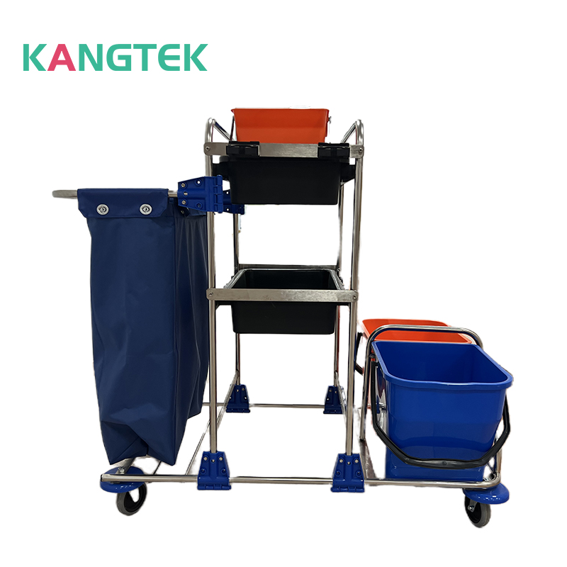Supply Hospital Furniture Linen Laundry Cart Medical Linen Trolley With ...