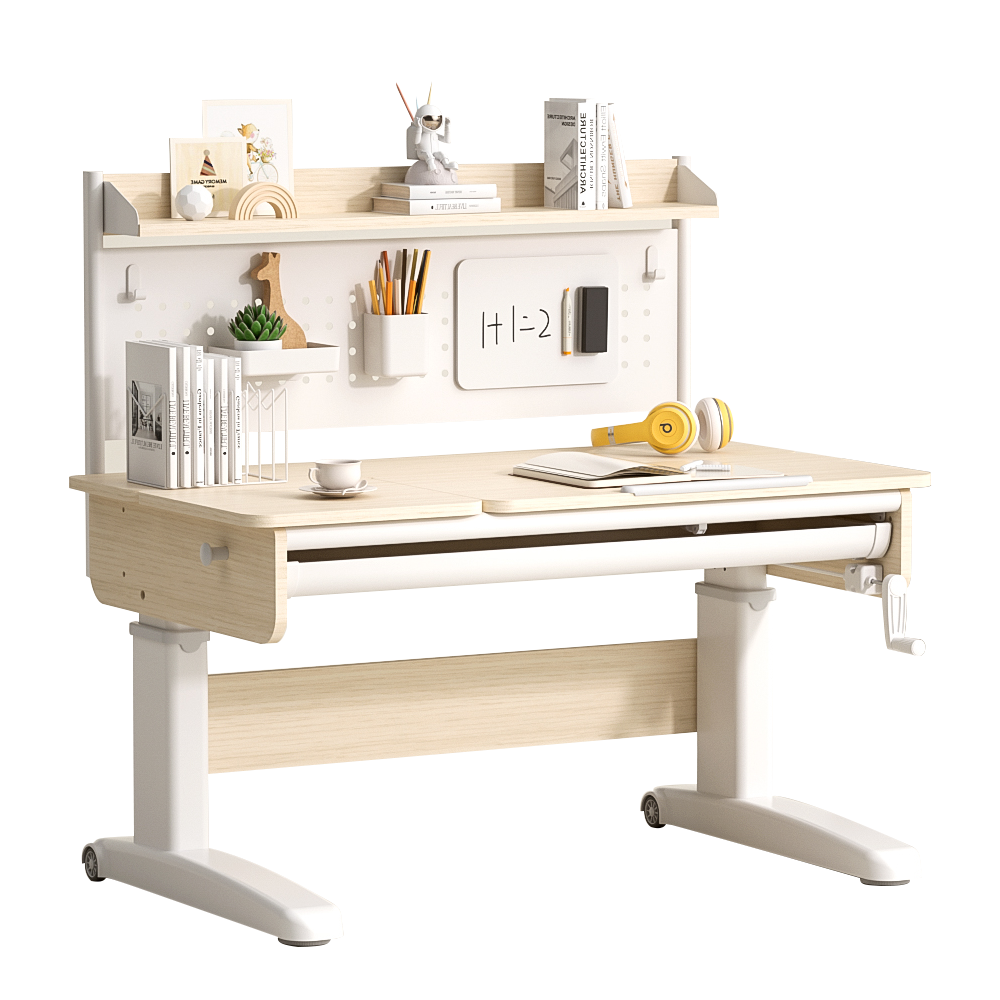 Supply Affordable Wooden Kids Reading Table And Storage With Bookshelf ...