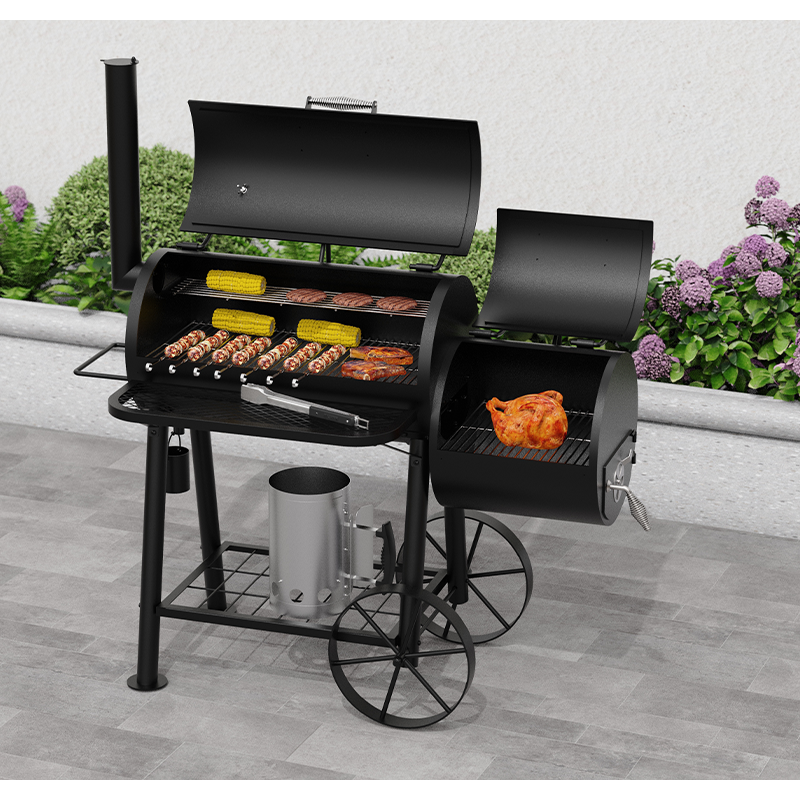 Supply Offset Smoker BBQ Charcoal Grill Meat Outdoor Barbecue Wholesale ...