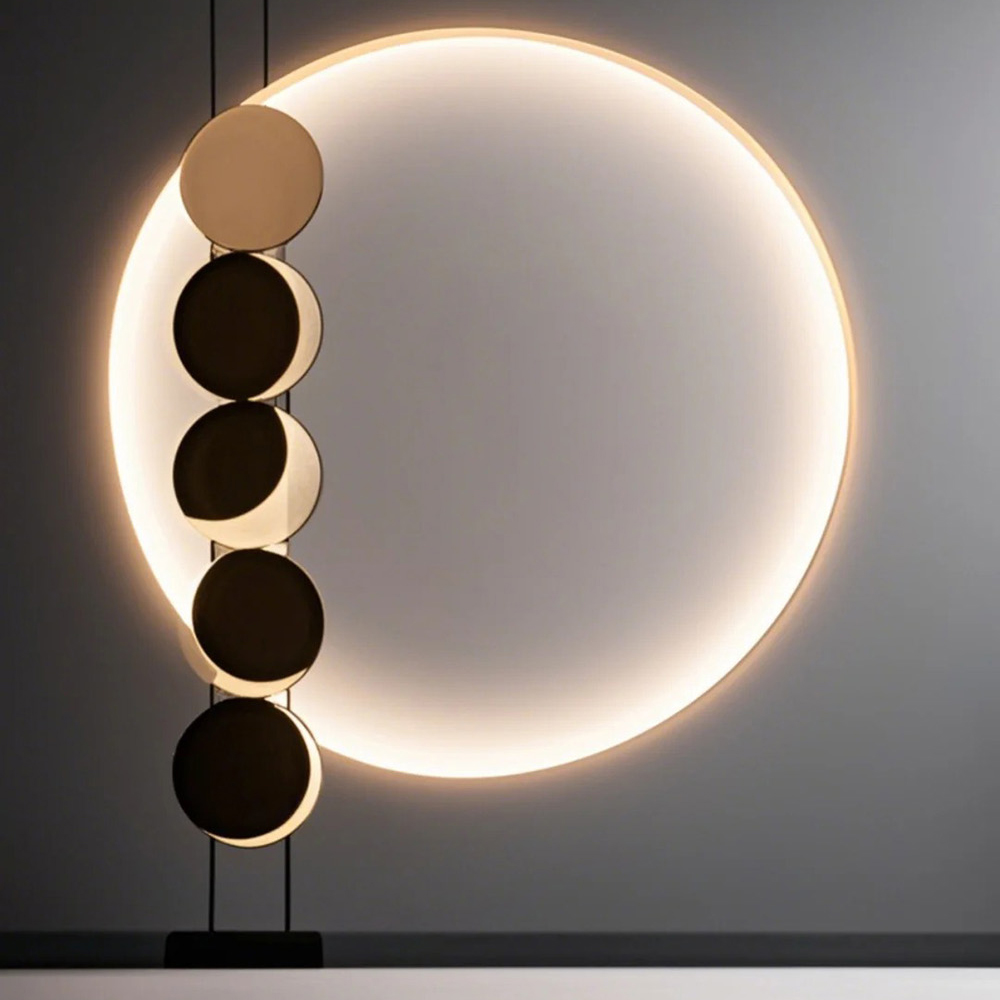 Supply Unique design of modern light luxury round floor lamp custom ...