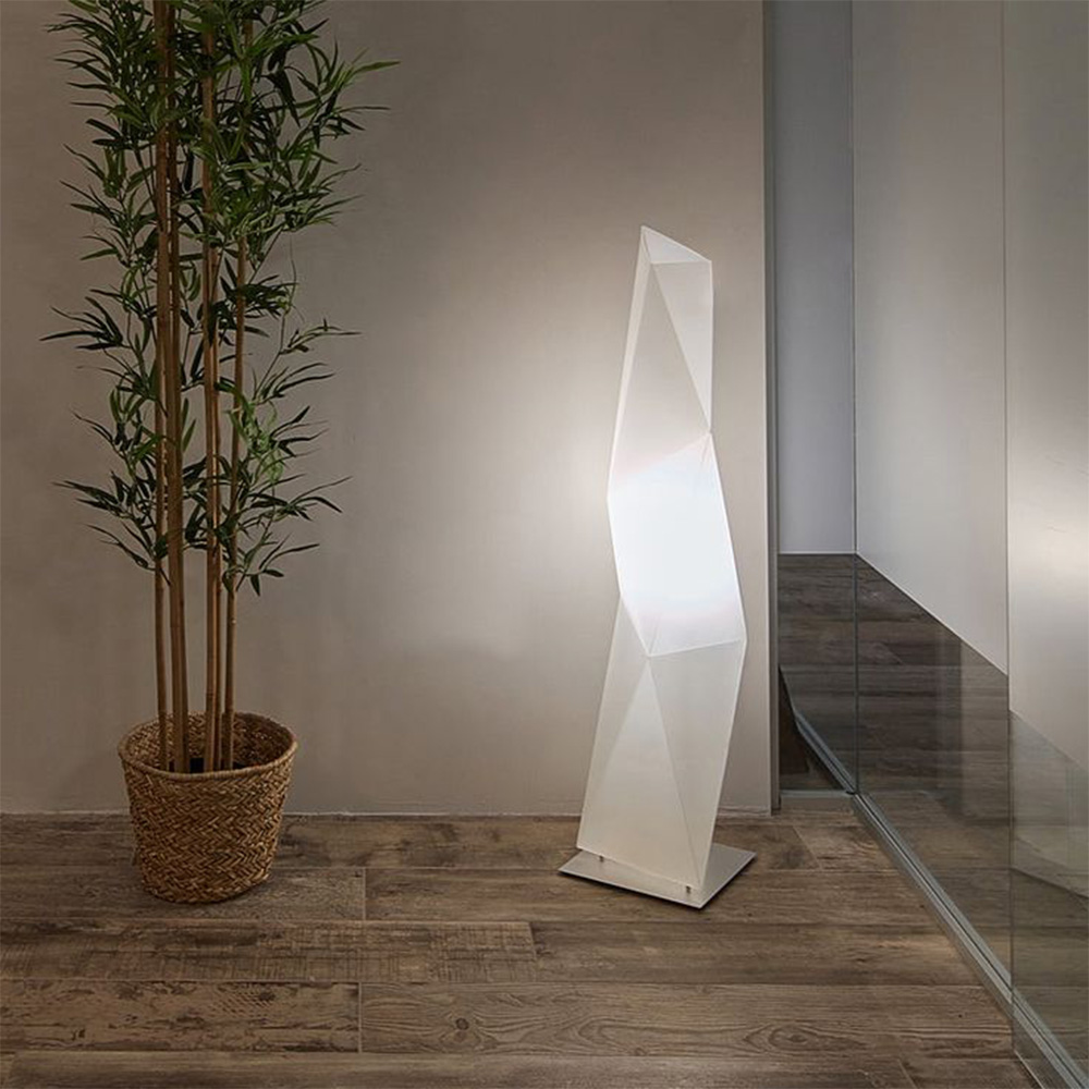 Supply Customized simple geometric floor lamp exhibition hall home ...