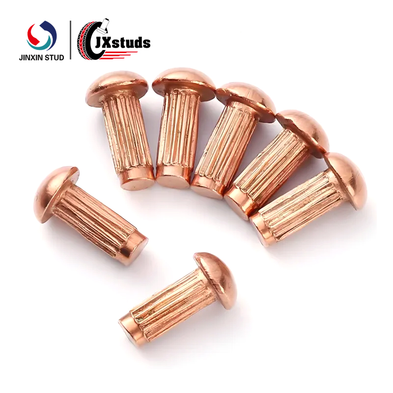 Supply Copper Dome Head Rivets Wholesale Factory - Zhuzhou Jinxin ...