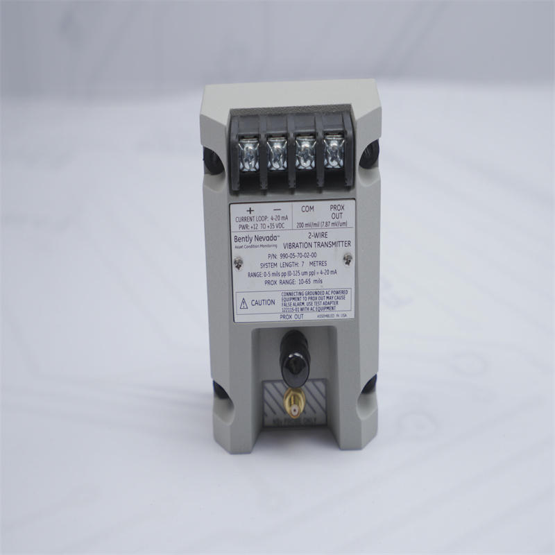 Supply 990-05-70-02-05 Bently Nevada 990 Vibration Transmitter Wholesale Factory - Spare Center