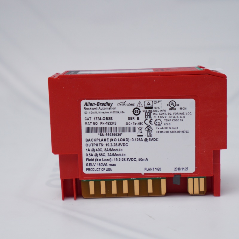 Supply 1734-OB8S Allen Bradley Digital Safety Output Module Wholesale ...